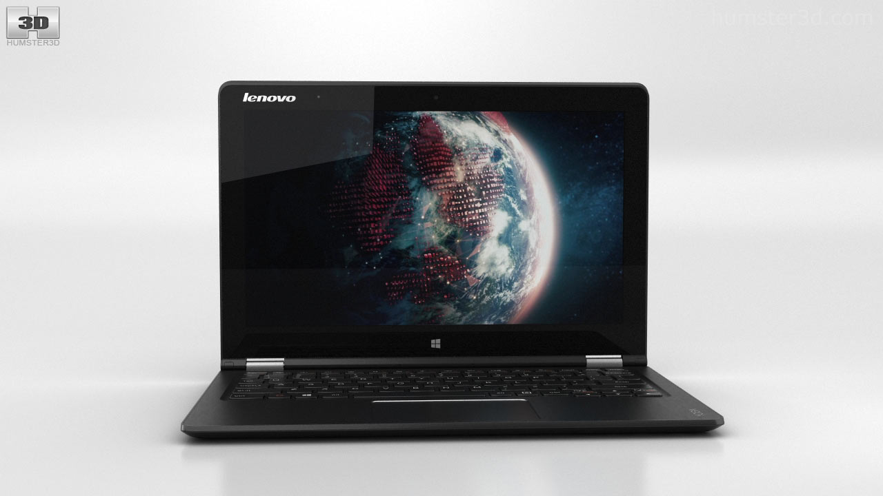360 view of Lenovo Yoga Tablet 3 11 inch Black 3D model - 3DModels store