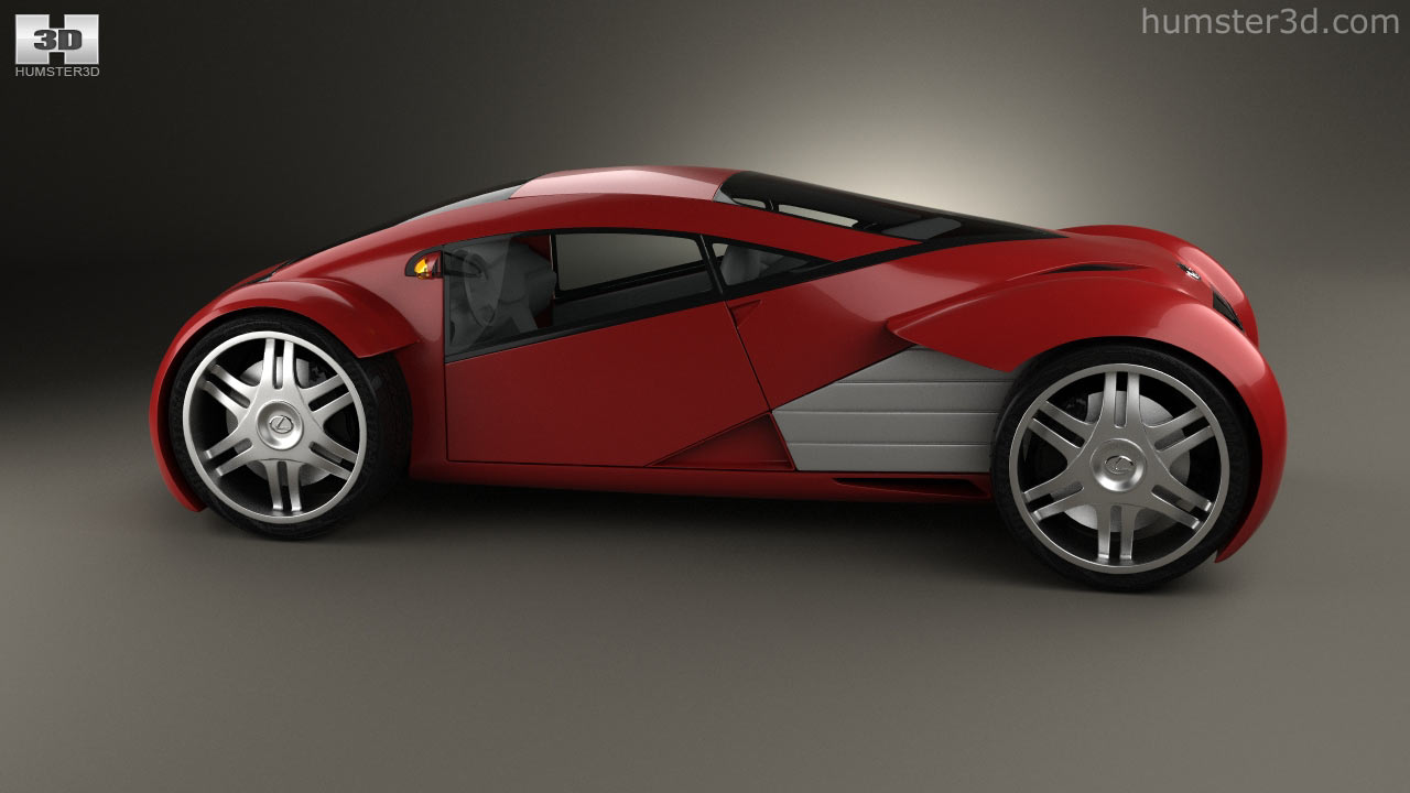 360 view of Lexus 2054 2002 3D model - 3DModels store