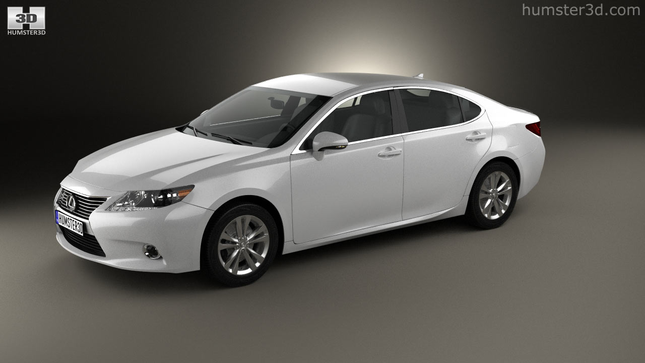 360 view of Lexus ES 2016 3D model - 3DModels store