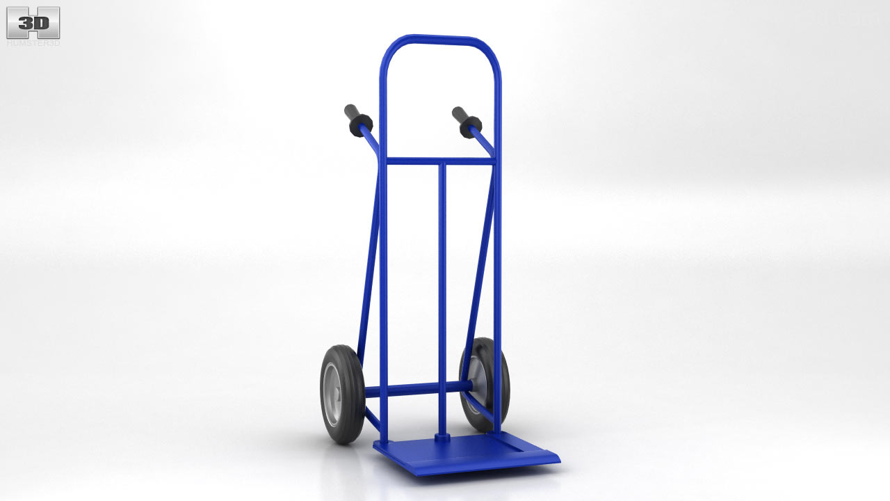 360 view of Hand Trolley 3D model - 3DModels store