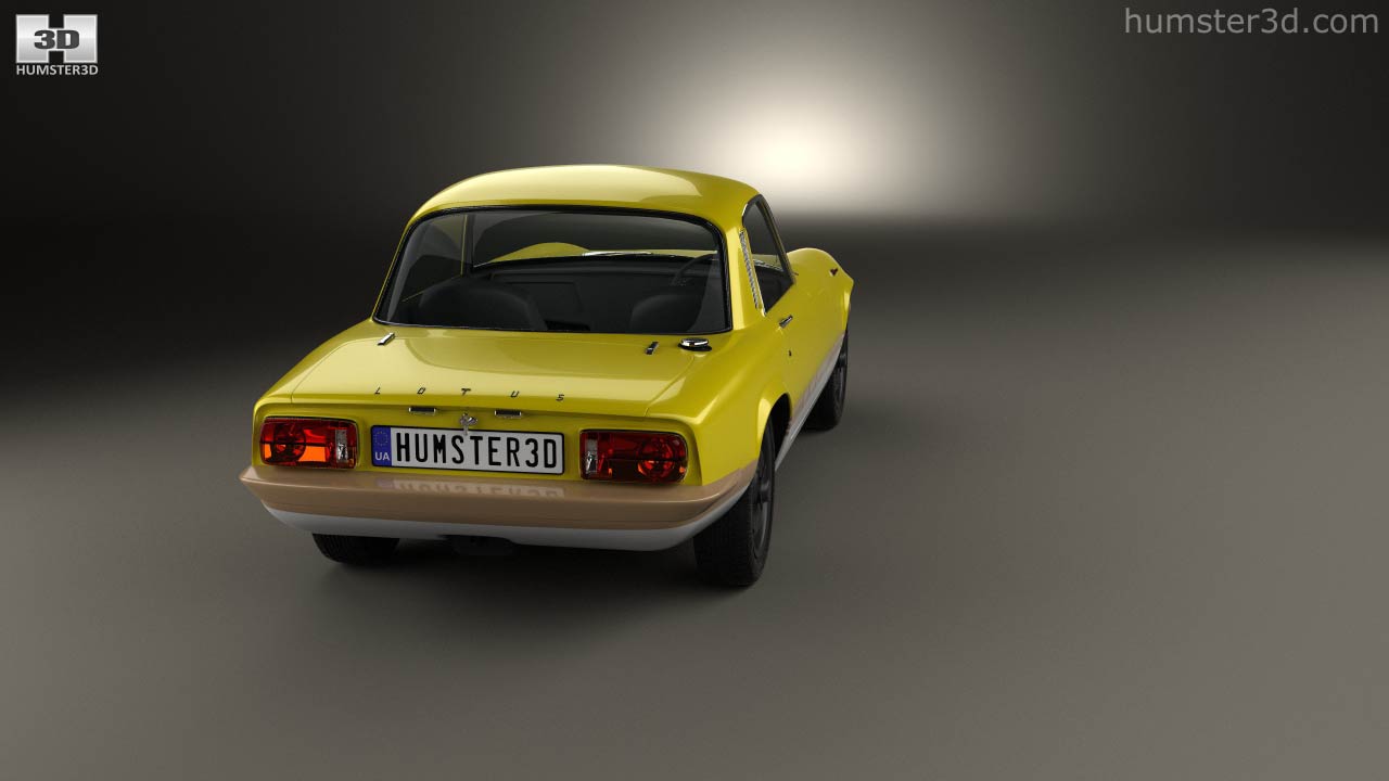 360 view of Lotus Elan Sprint Fixed-head Coupe 1971 3D model - 3DModels ...