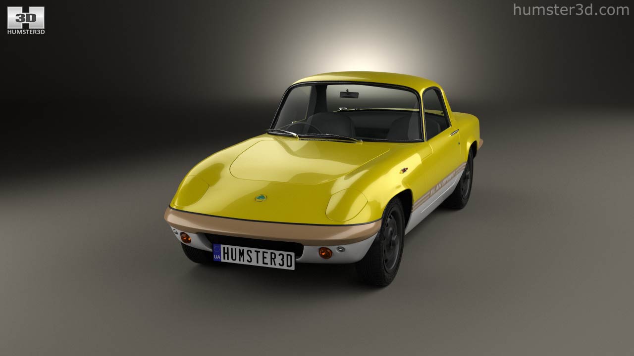 360 view of Lotus Elan Sprint Fixed-head Coupe 1971 3D model - 3DModels ...