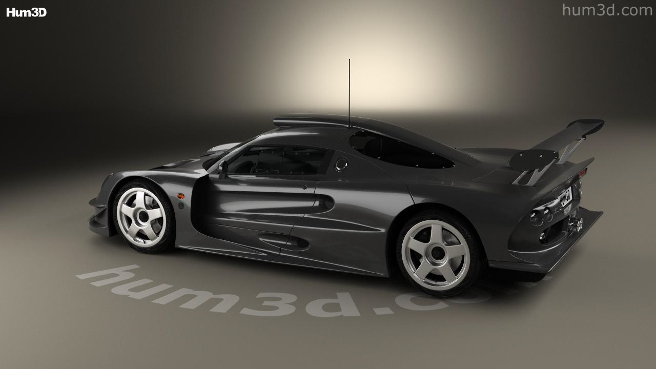 360 view of Lotus Elise GT1 2001 3D model - 3DModels store