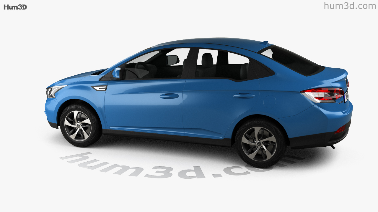 360 view of Luxgen S3 2019 3D model - 3DModels store