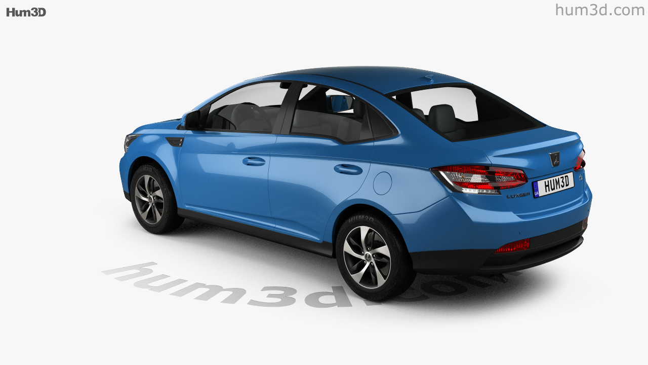 360 view of Luxgen S3 2019 3D model - 3DModels store