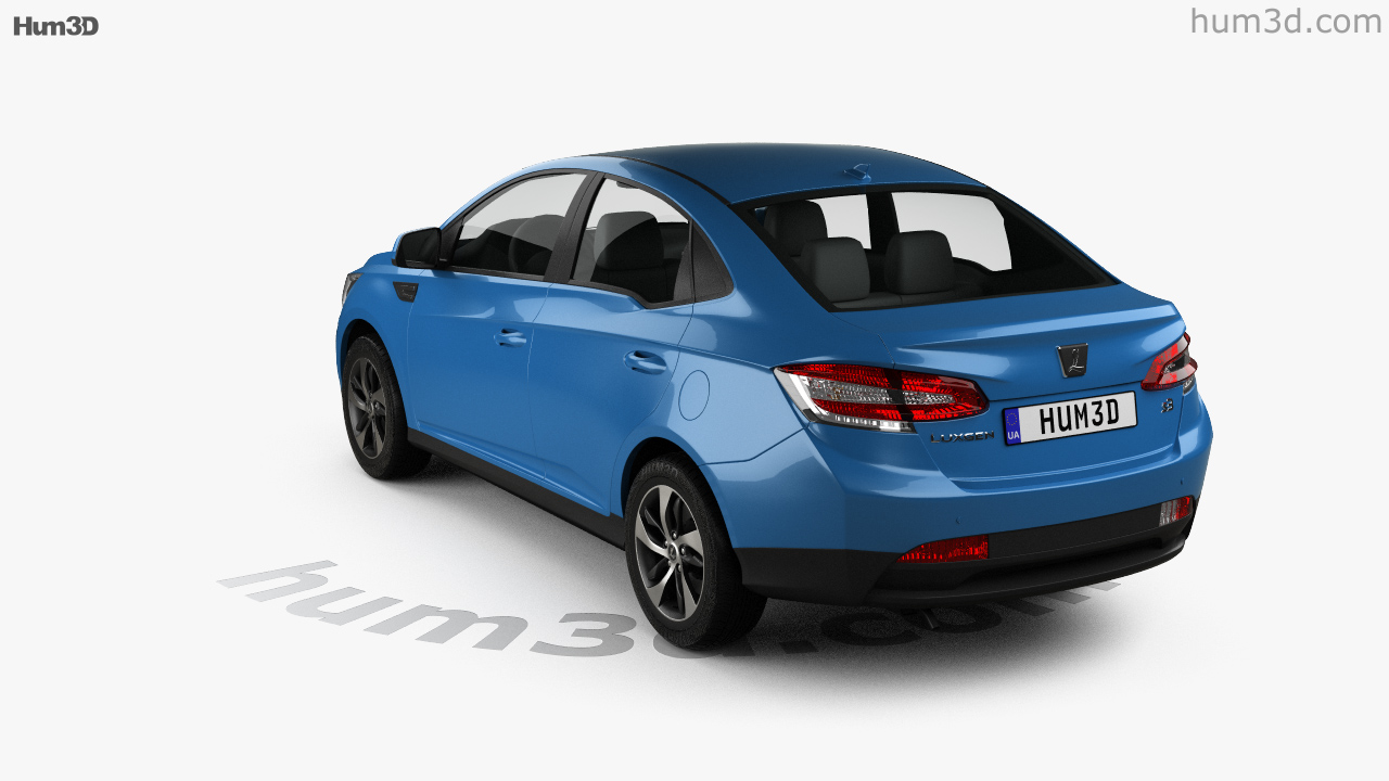 360 view of Luxgen S3 2019 3D model - 3DModels store