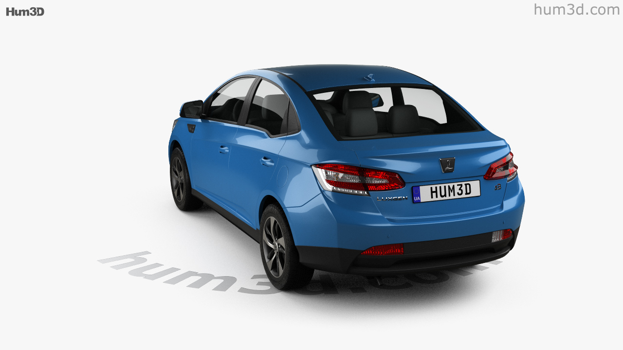 360 view of Luxgen S3 2019 3D model - 3DModels store