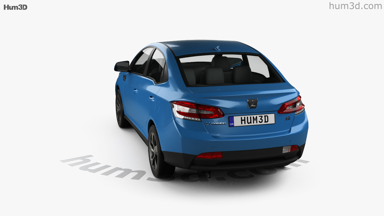 360 view of Luxgen S3 2019 3D model - 3DModels store