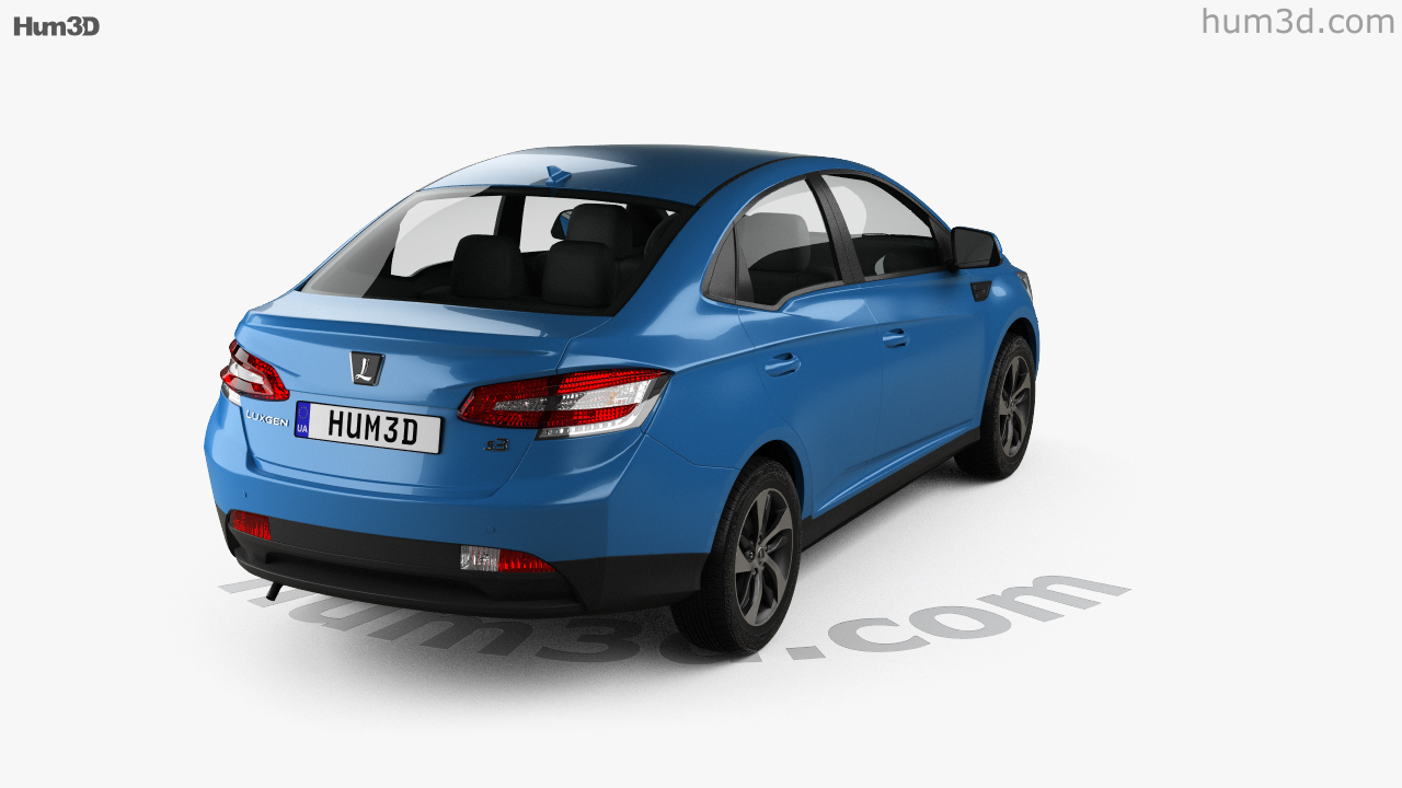 360 view of Luxgen S3 2019 3D model - 3DModels store