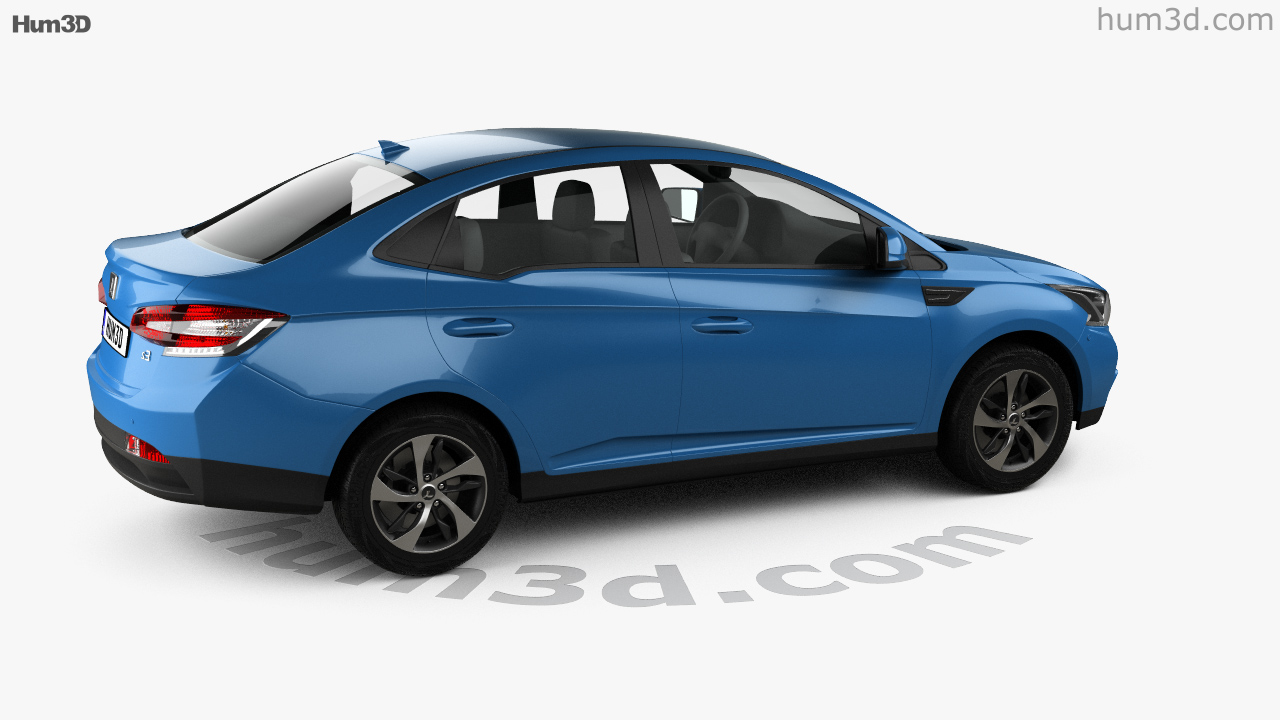 360 view of Luxgen S3 2019 3D model - 3DModels store