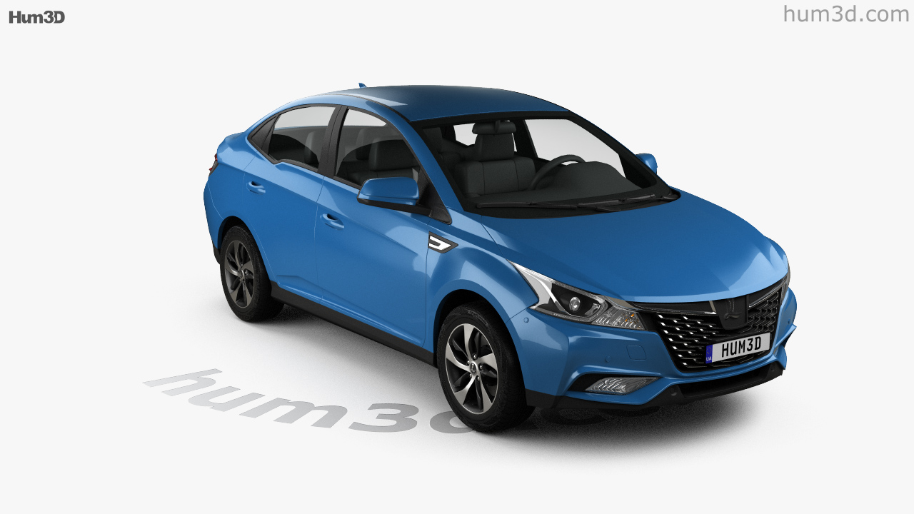 360 view of Luxgen S3 2019 3D model - 3DModels store
