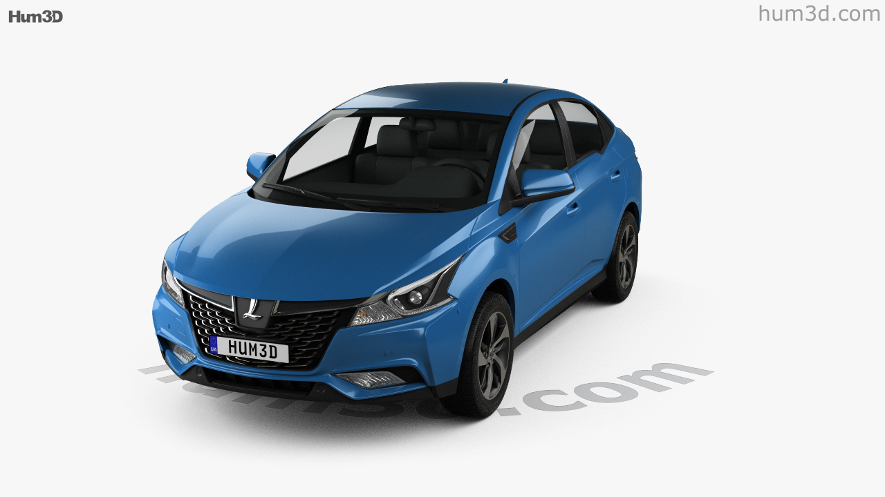 360 view of Luxgen S3 2019 3D model - 3DModels store
