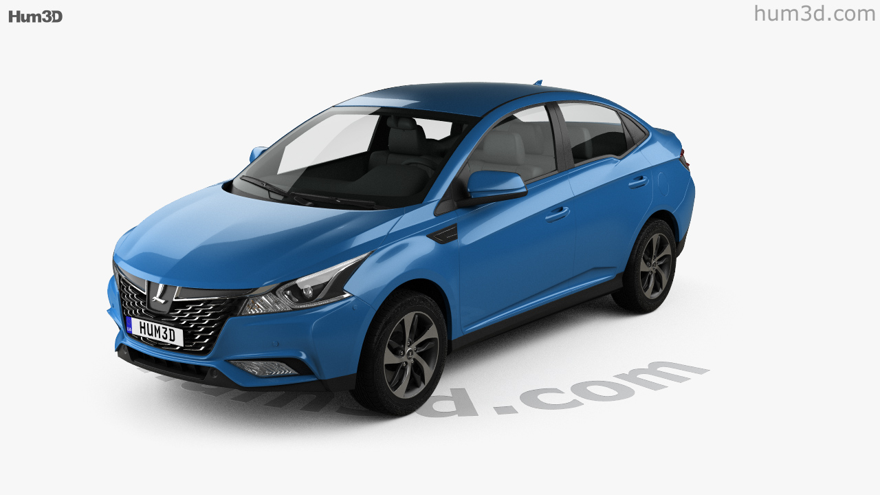 360 view of Luxgen S3 2019 3D model - 3DModels store