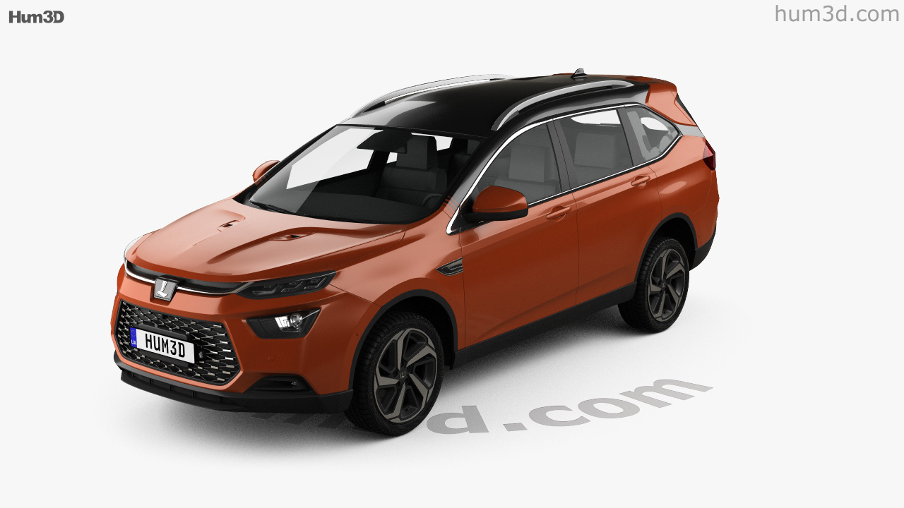 360 view of Luxgen URX 2023 3D model - 3DModels store