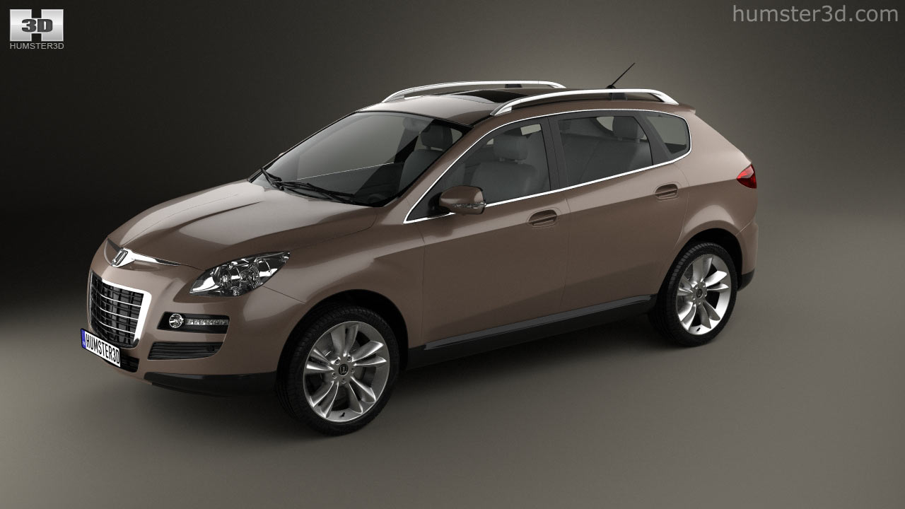 360 view of Luxgen 7 SUV 2015 3D model - 3DModels store