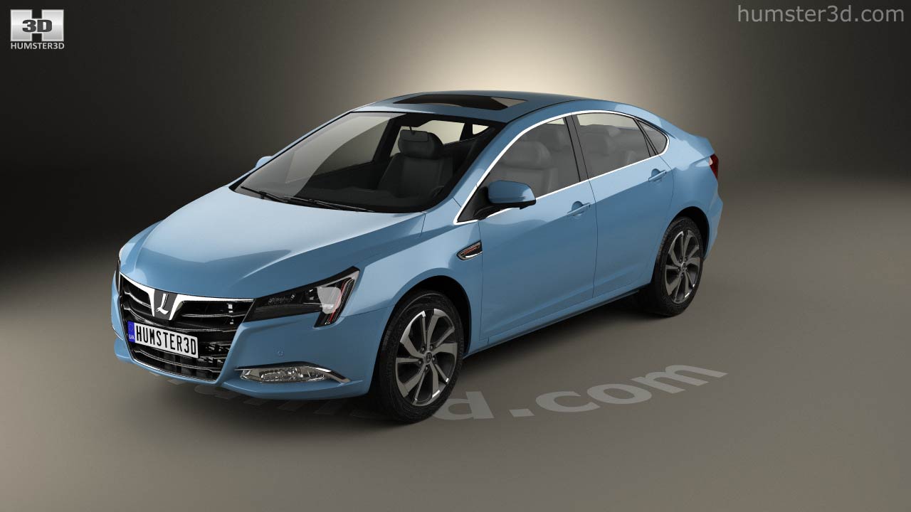 360 view of Luxgen S5 Turbo Eco Hyper 2018 3D model - 3DModels store