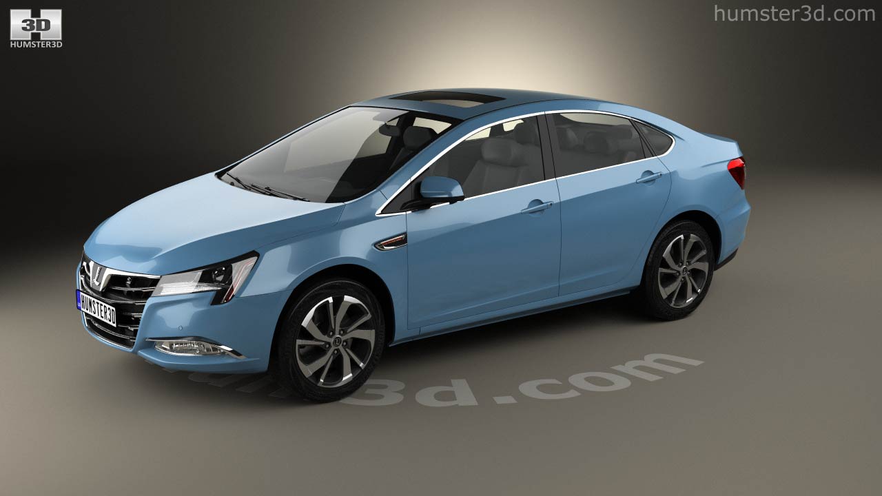 360 view of Luxgen S5 Turbo Eco Hyper 2018 3D model - 3DModels store