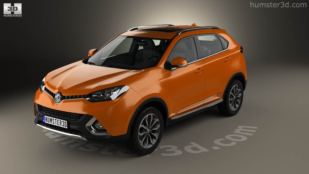 360 view of MG GS 2018 3D model - 3DModels store