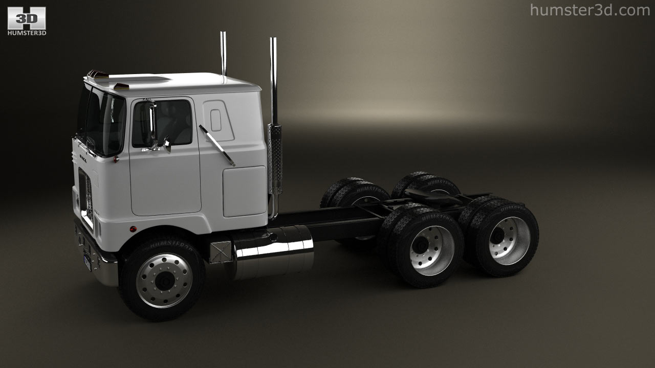 360 view of Mack F700 Tractor Truck 1962 3D model - 3DModels store