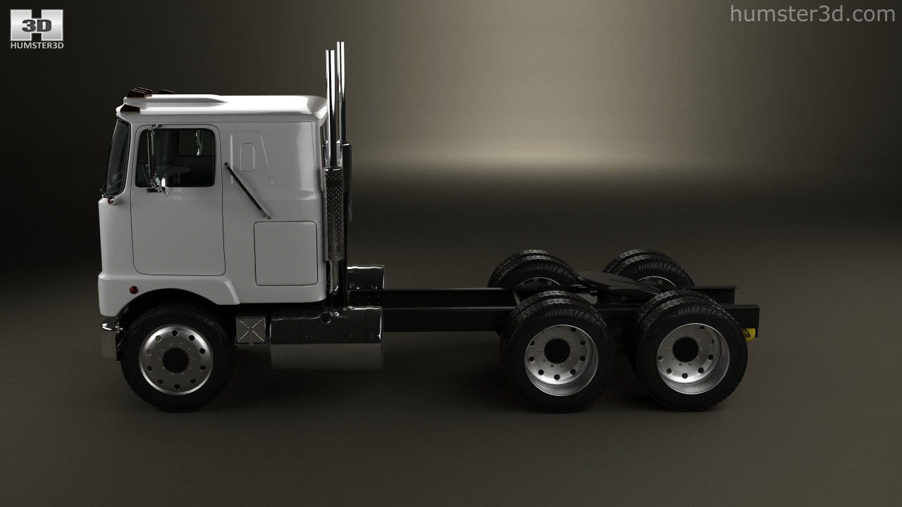 360 view of Mack F700 Tractor Truck 1962 3D model - 3DModels store