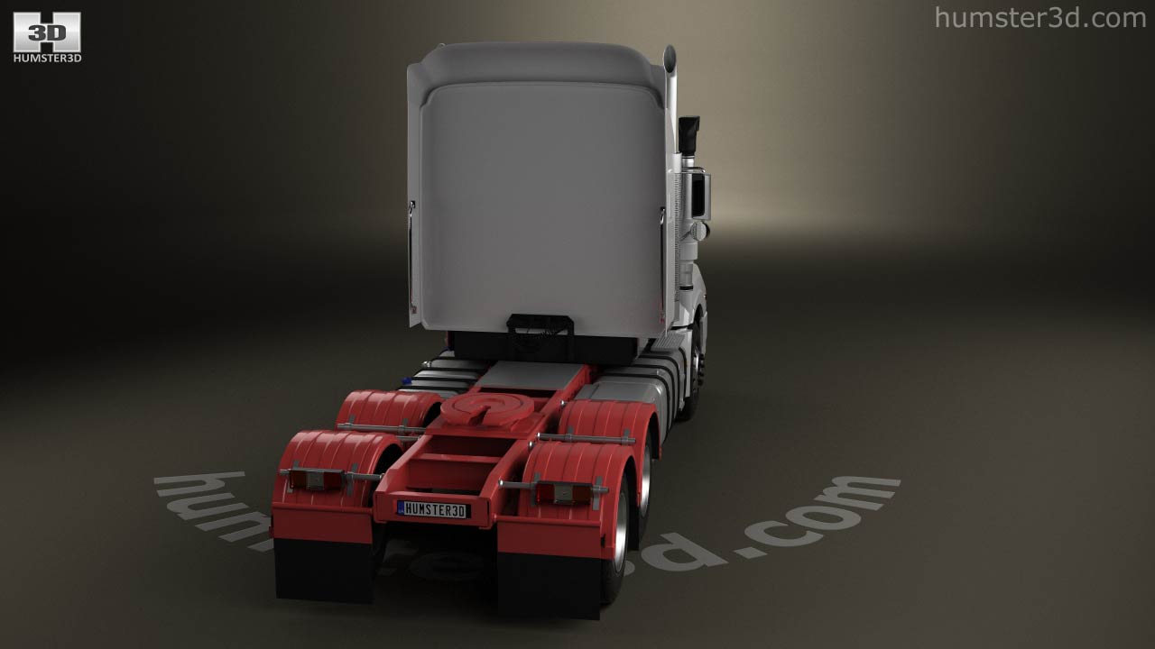 360 view of Mack Trident Axle Back High Rise Sleeper Cab Tractor Truck ...
