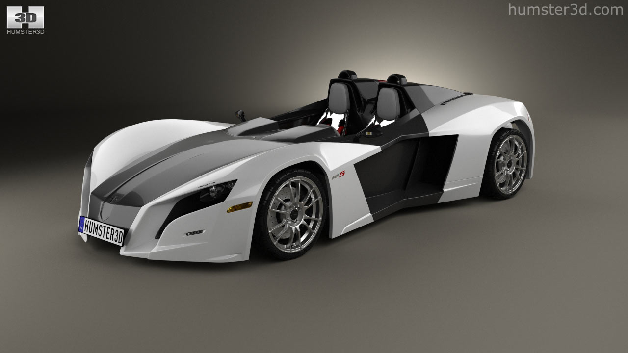 360 view of Magnum MK5 2017 3D model - 3DModels store