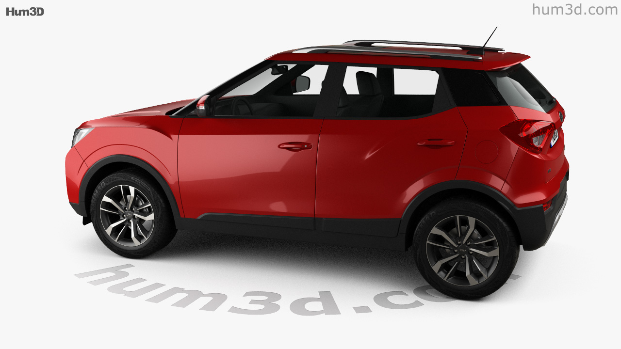 360 view of Mahindra XUV300 2022 3D model - 3DModels store