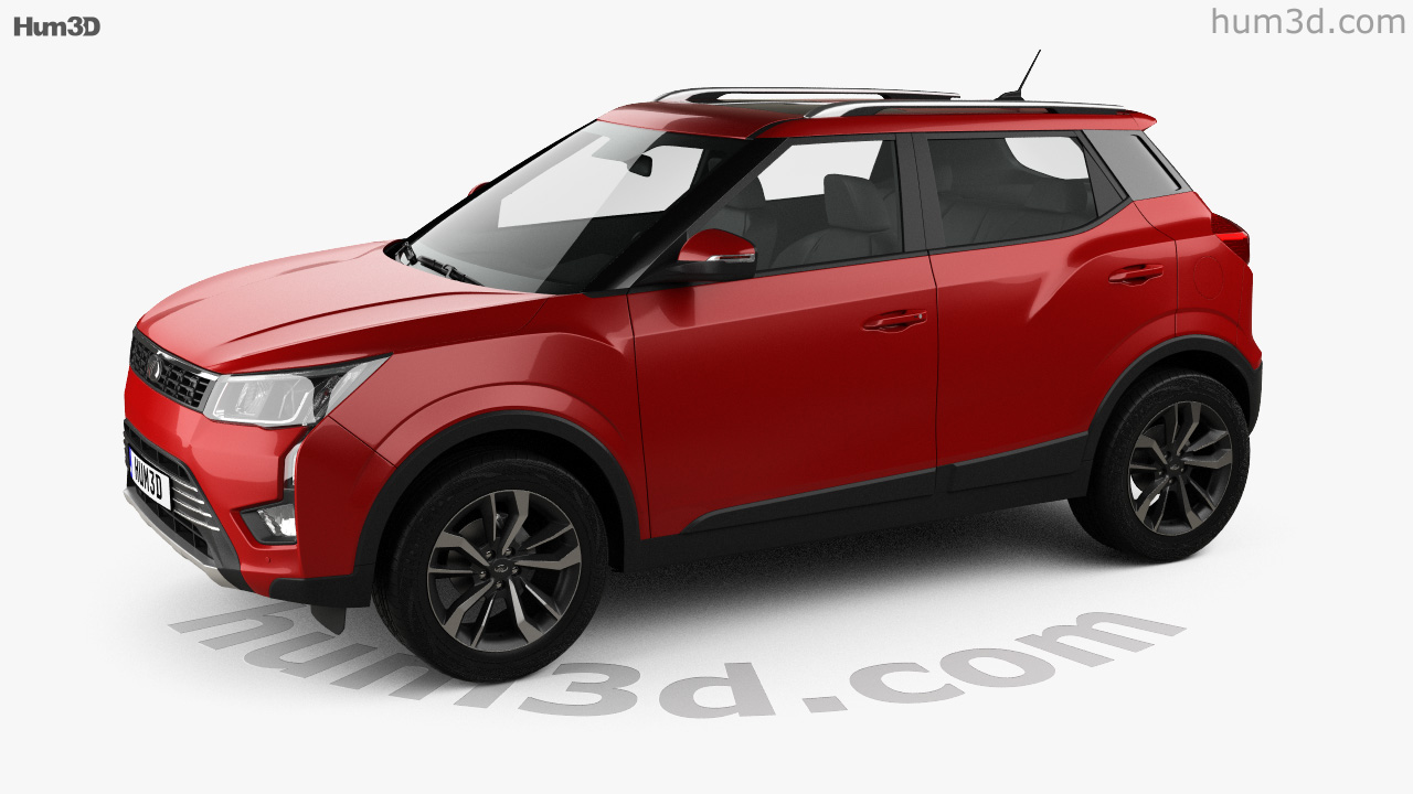 360 view of Mahindra XUV300 2022 3D model - 3DModels store
