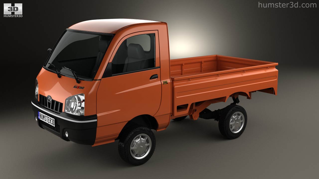 360 view of Mahindra Maxximo Pickup 2015 3D model - 3DModels store