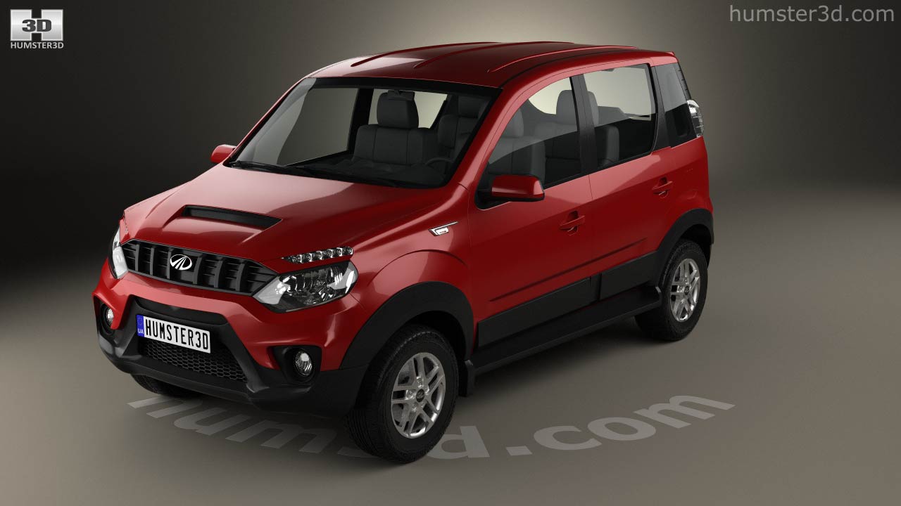 360 view of Mahindra NuvoSport 2018 3D model - 3DModels store