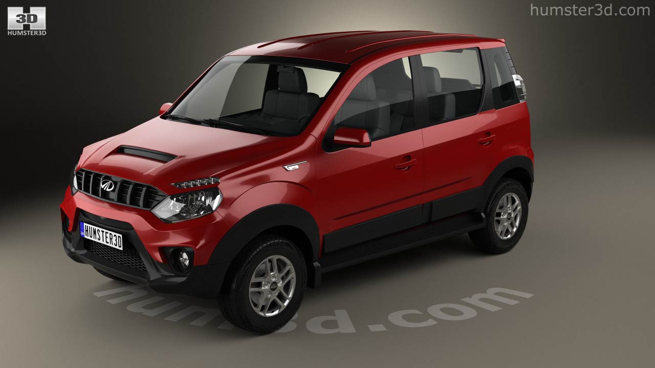360 view of Mahindra NuvoSport 2018 3D model - 3DModels store