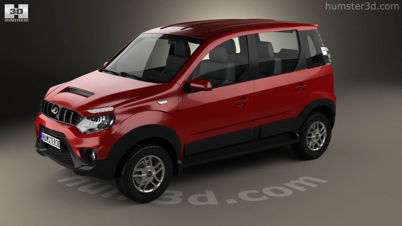 360 view of Mahindra NuvoSport 2018 3D model - 3DModels store