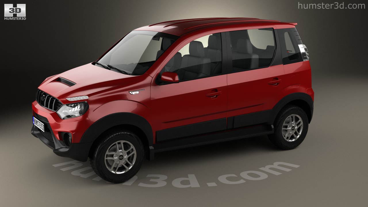 360 view of Mahindra NuvoSport 2018 3D model - 3DModels store