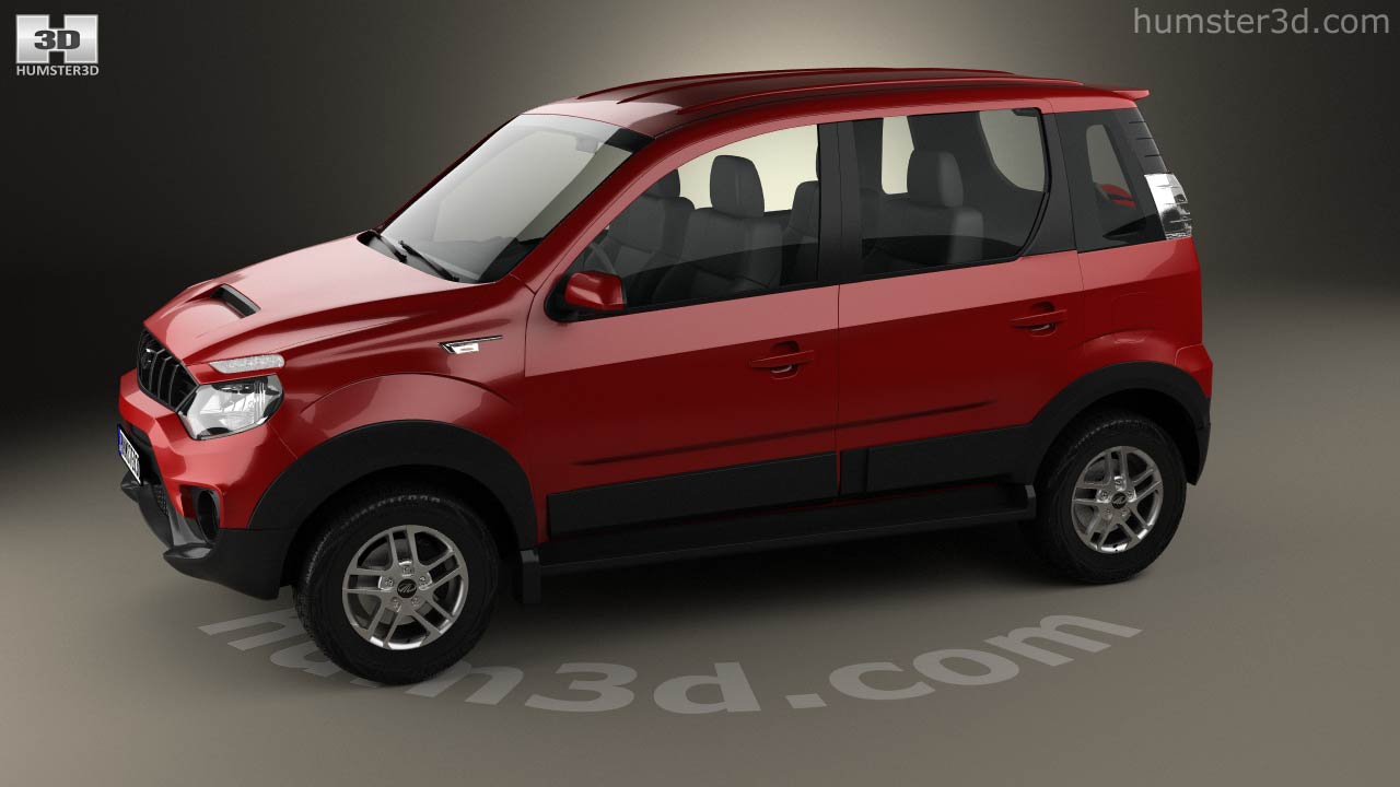 360 view of Mahindra NuvoSport 2018 3D model - 3DModels store
