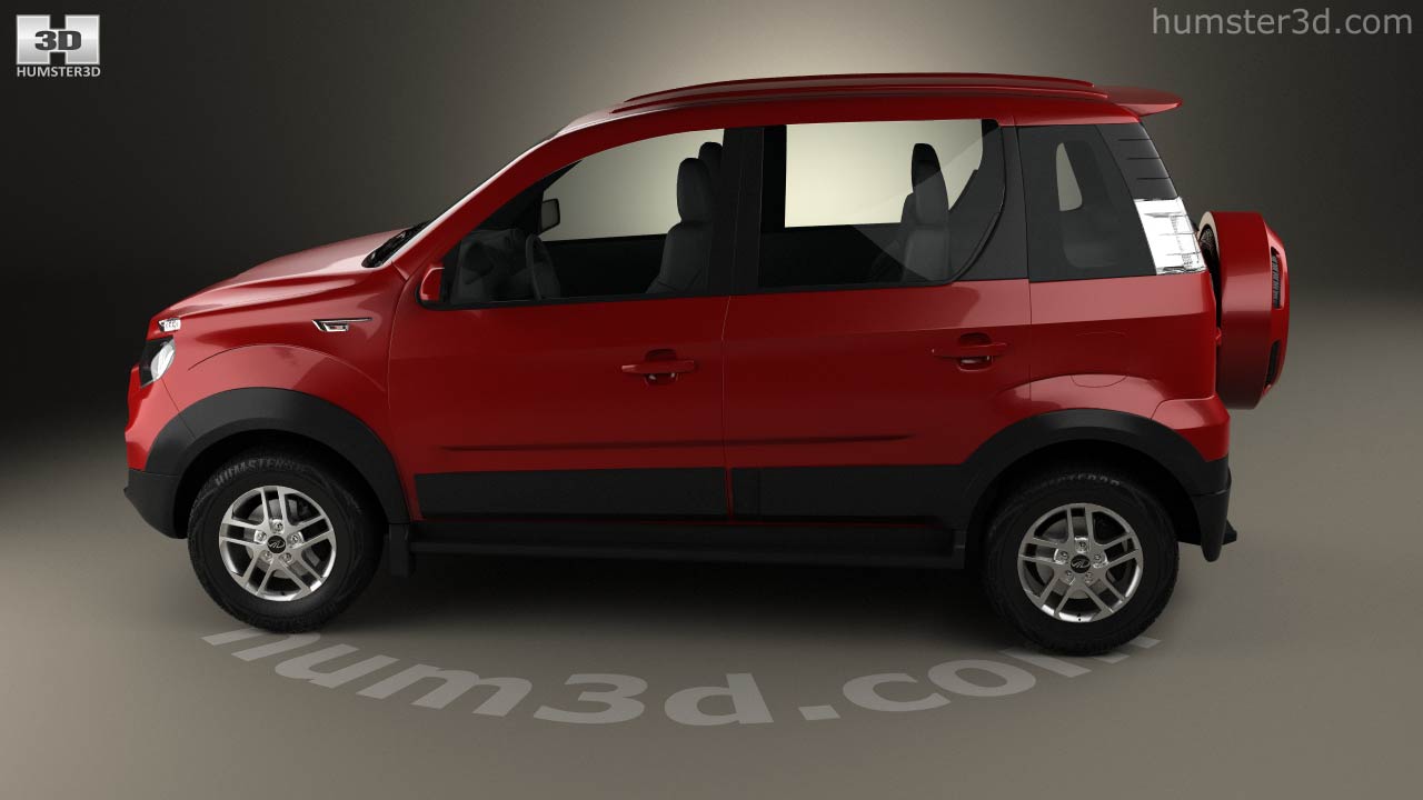 360 view of Mahindra NuvoSport 2018 3D model - 3DModels store
