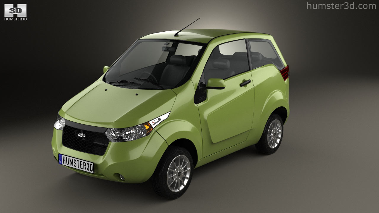 360 view of Mahindra e2o 2016 3D model - 3DModels store