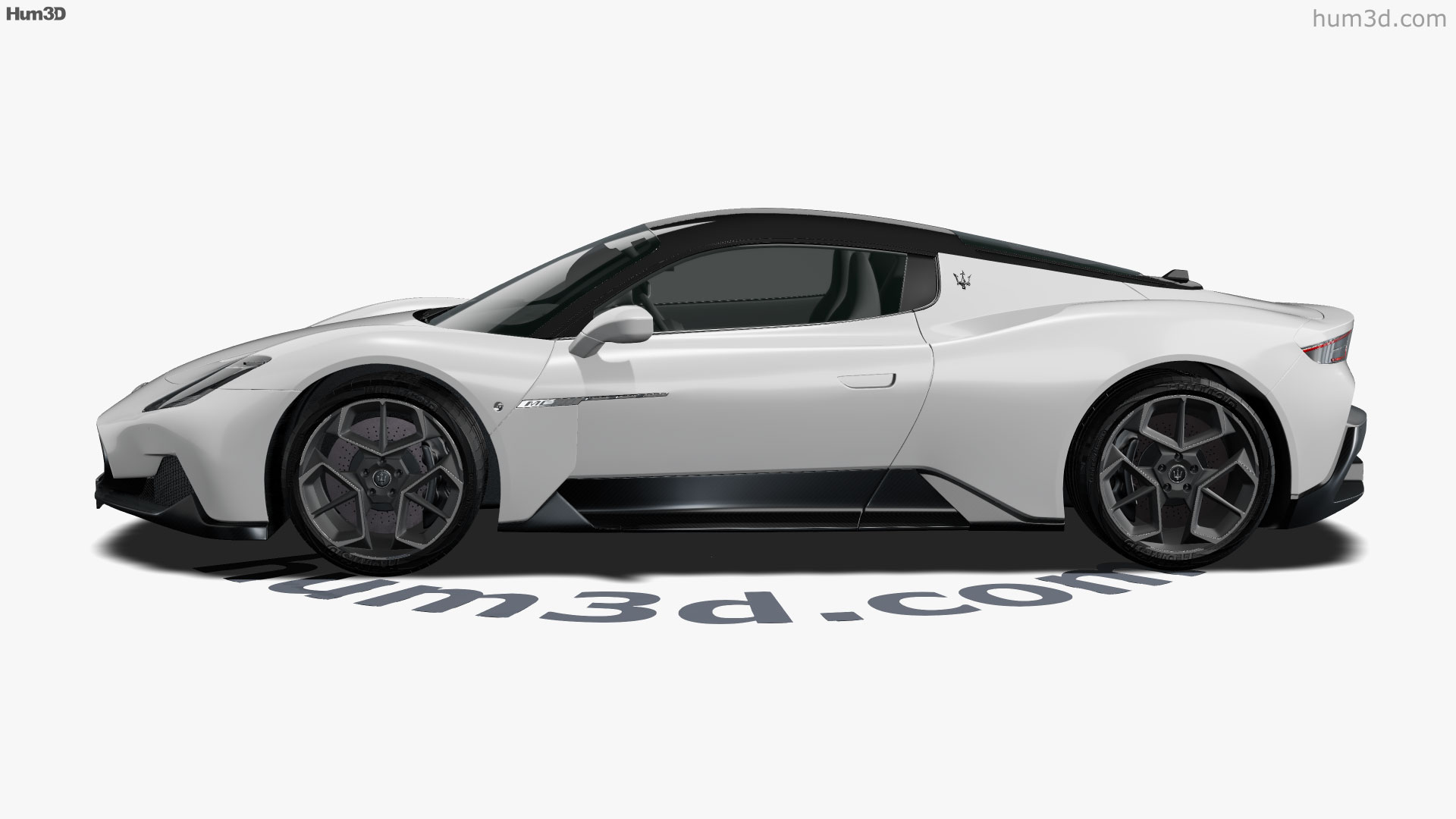 360 view of Maserati MC20 2024 3D model - 3DModels store