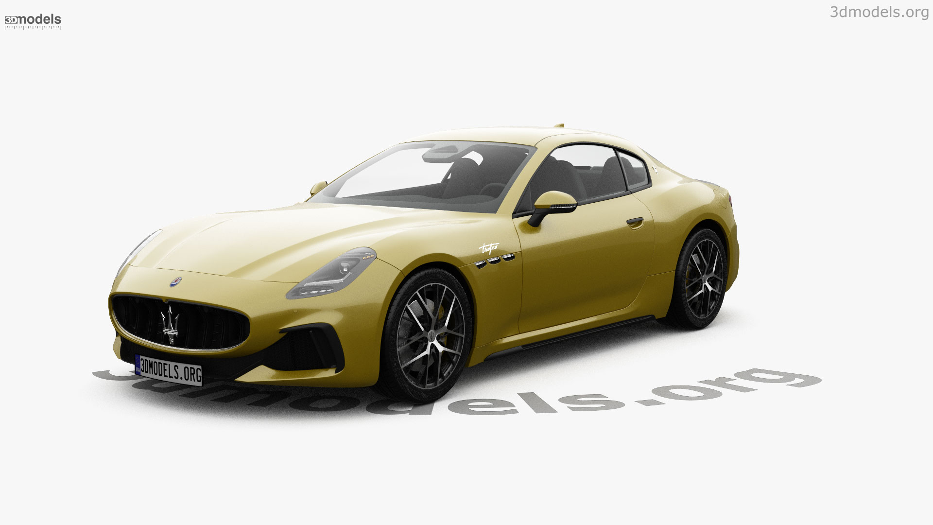 360 view of Maserati GranTurismo Trofeo 2025 3D model - 3DModels store