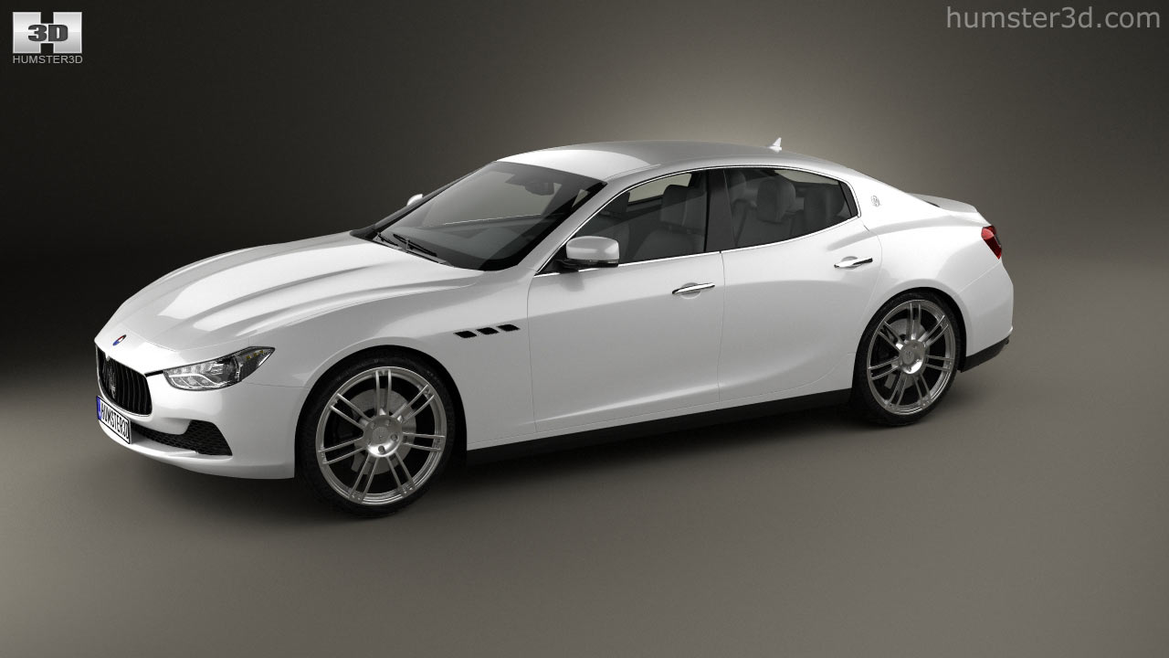 360 view of Maserati Ghibli III Q4 2016 3D model - 3DModels store