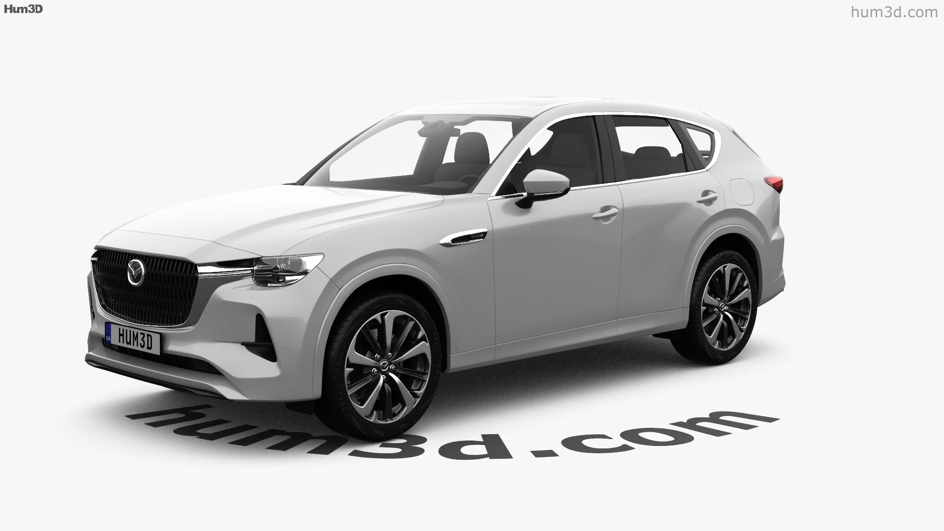 360 view of Mazda CX-60 Takumi 2024 3D model - 3DModels store
