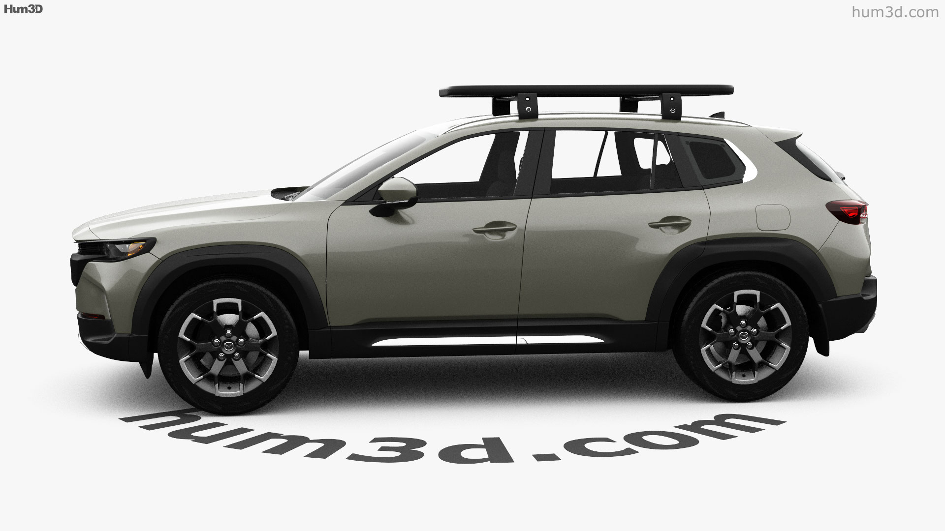 360 view of Mazda CX-50 Skyactiv-G Turbo US-spec 2024 3D model ...