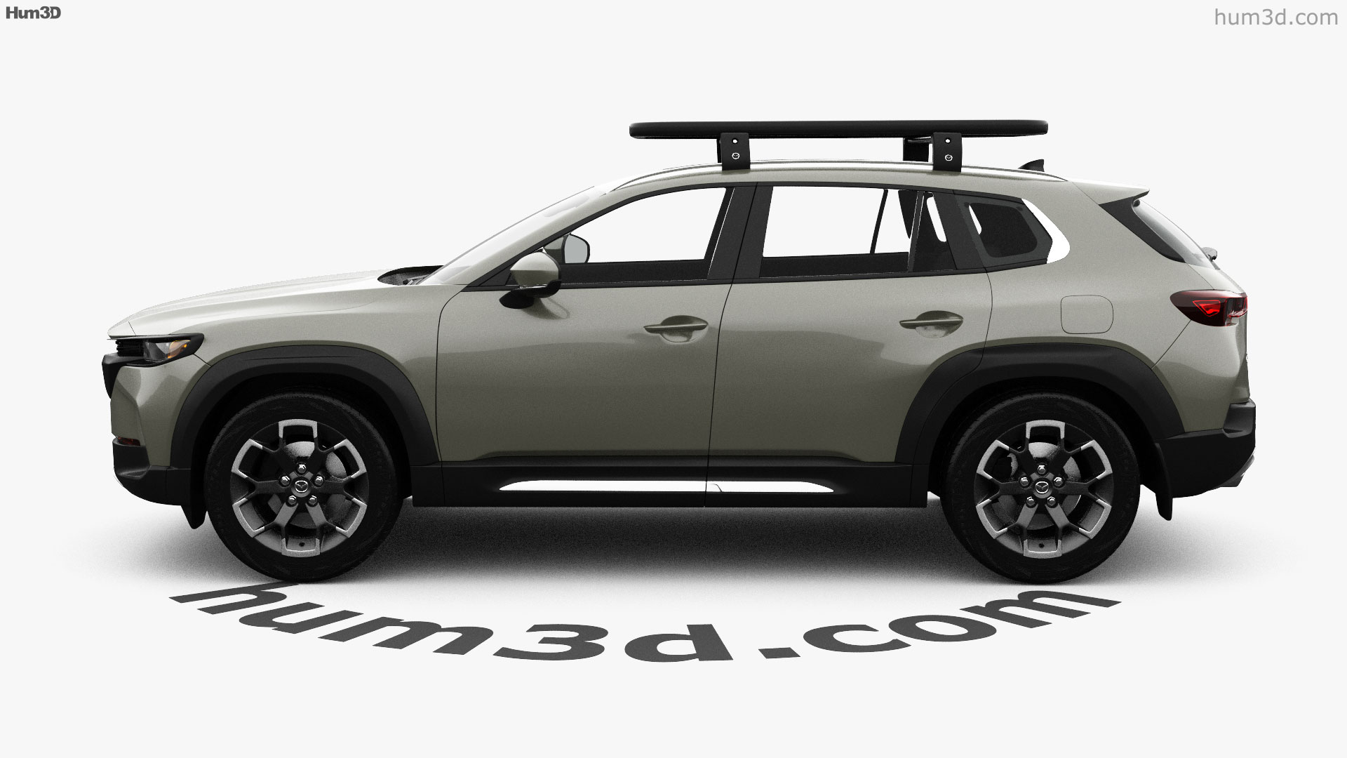 360 view of Mazda CX-50 Skyactiv-G Turbo US-spec 2024 3D model ...