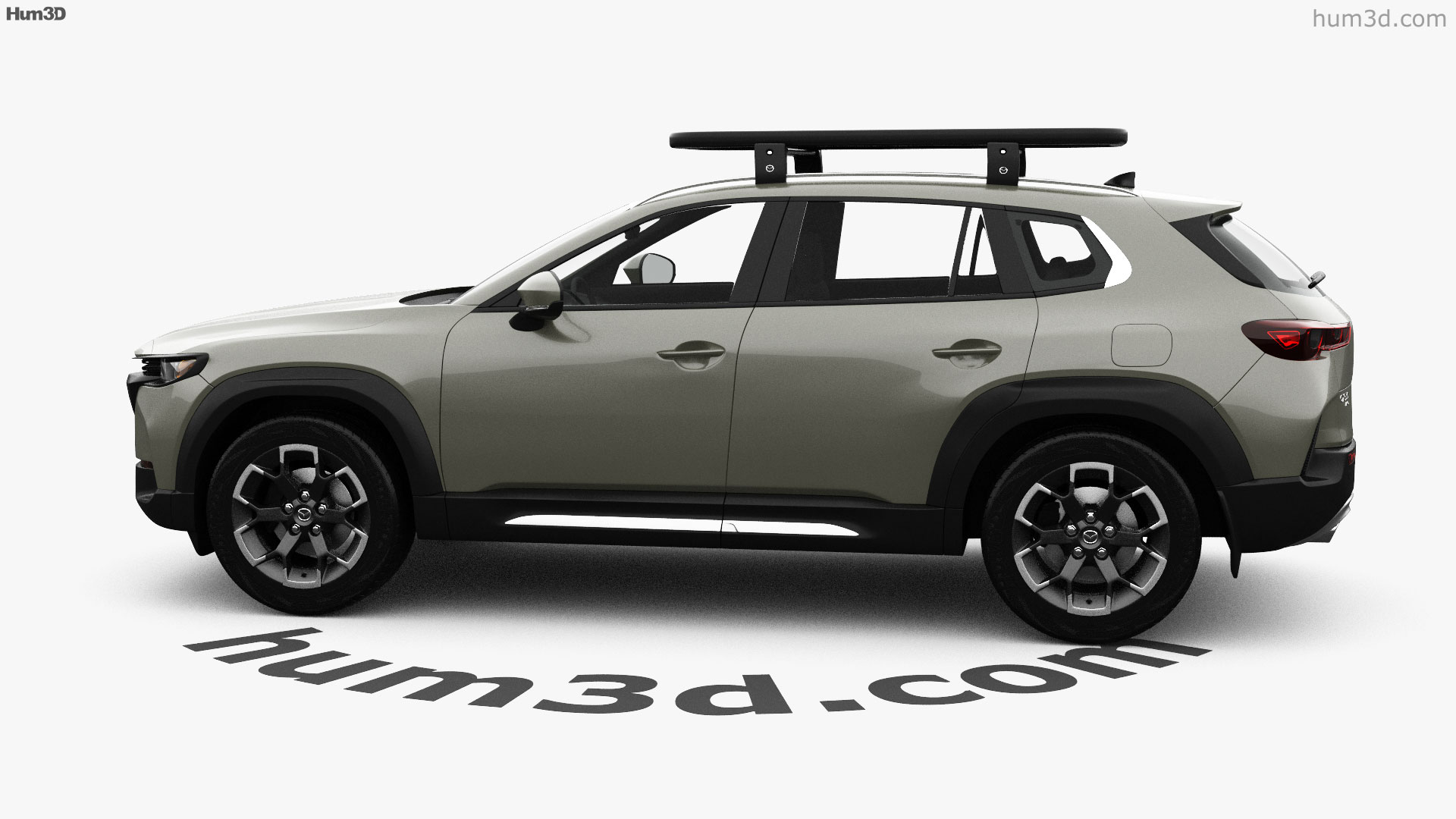 360 view of Mazda CX-50 Skyactiv-G Turbo US-spec 2024 3D model ...