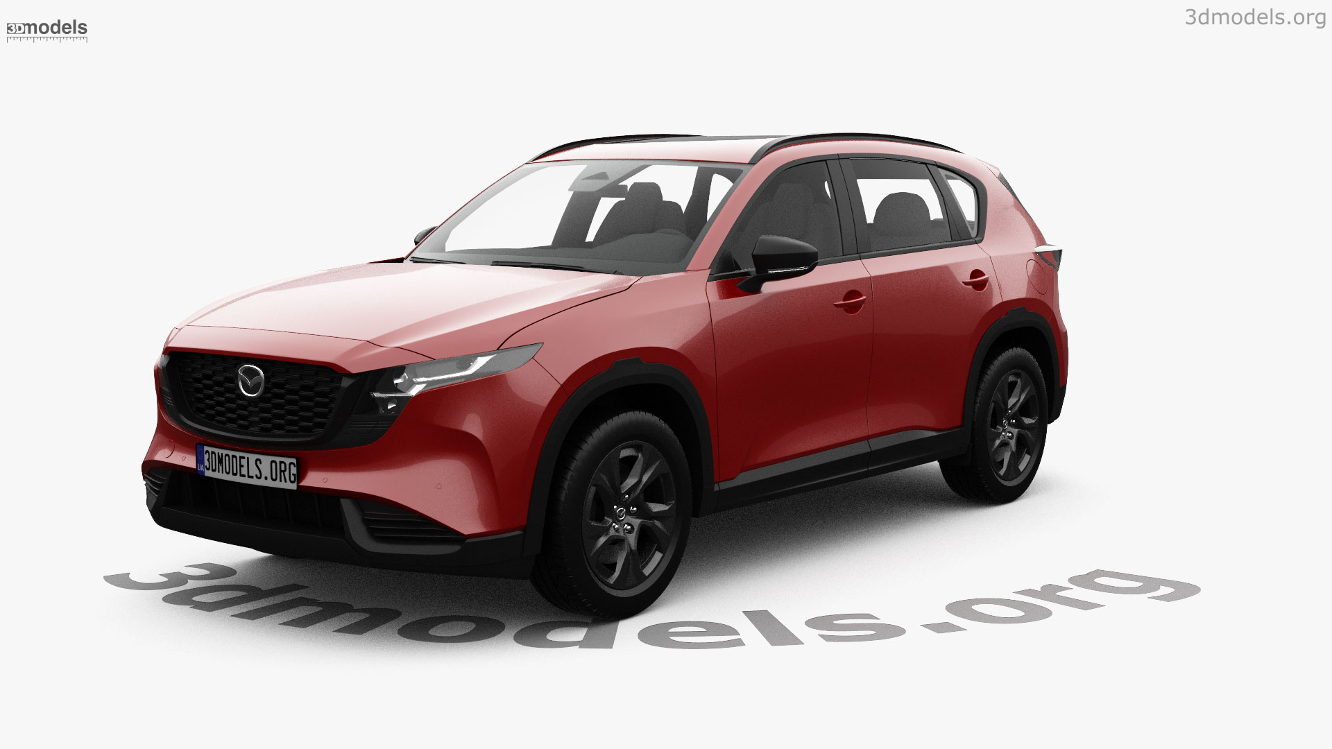 360 view of Mazda CX-5 G 2025 3D model - 3DModels store