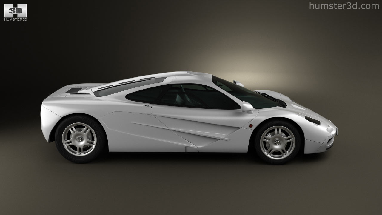 360 view of McLaren F1 1998 3D model - 3DModels store
