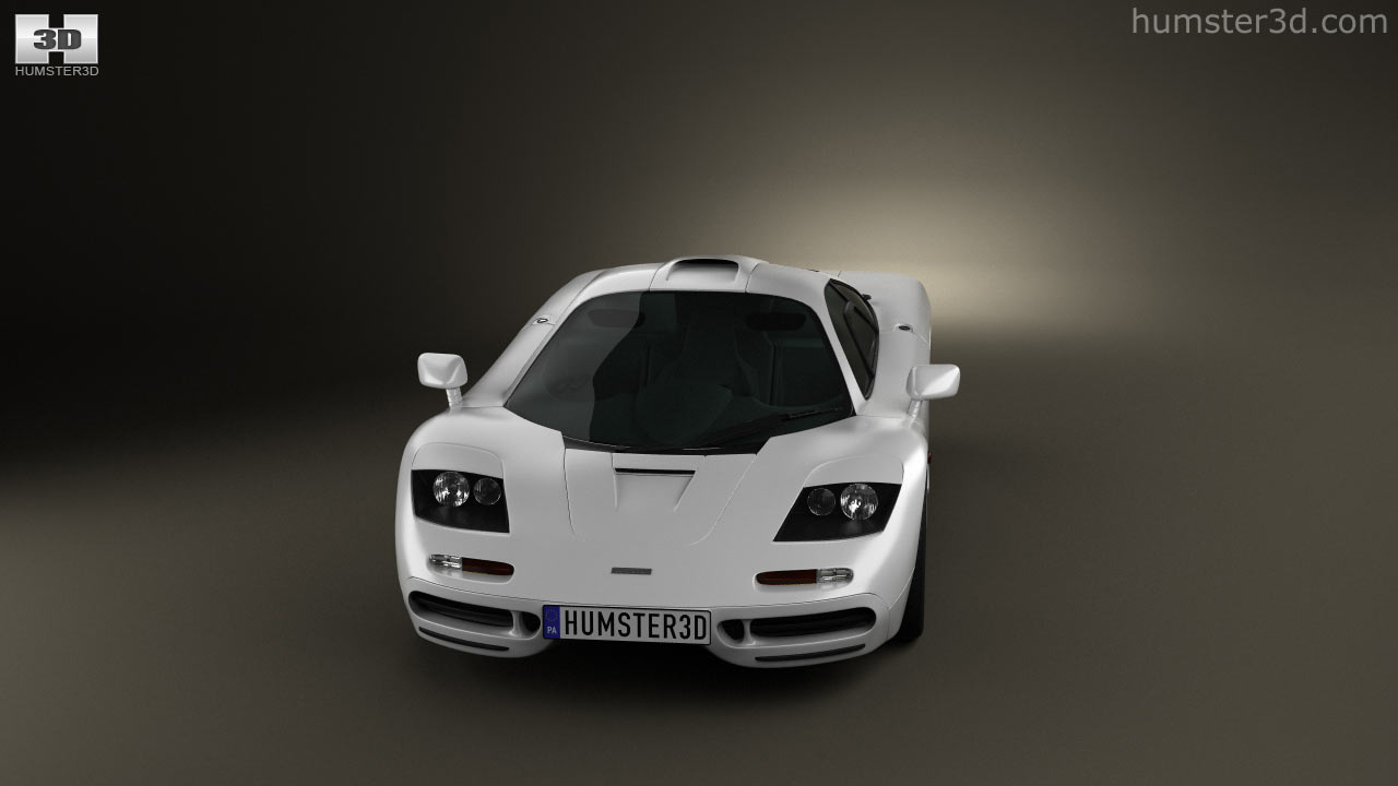 360 view of McLaren F1 1998 3D model - 3DModels store