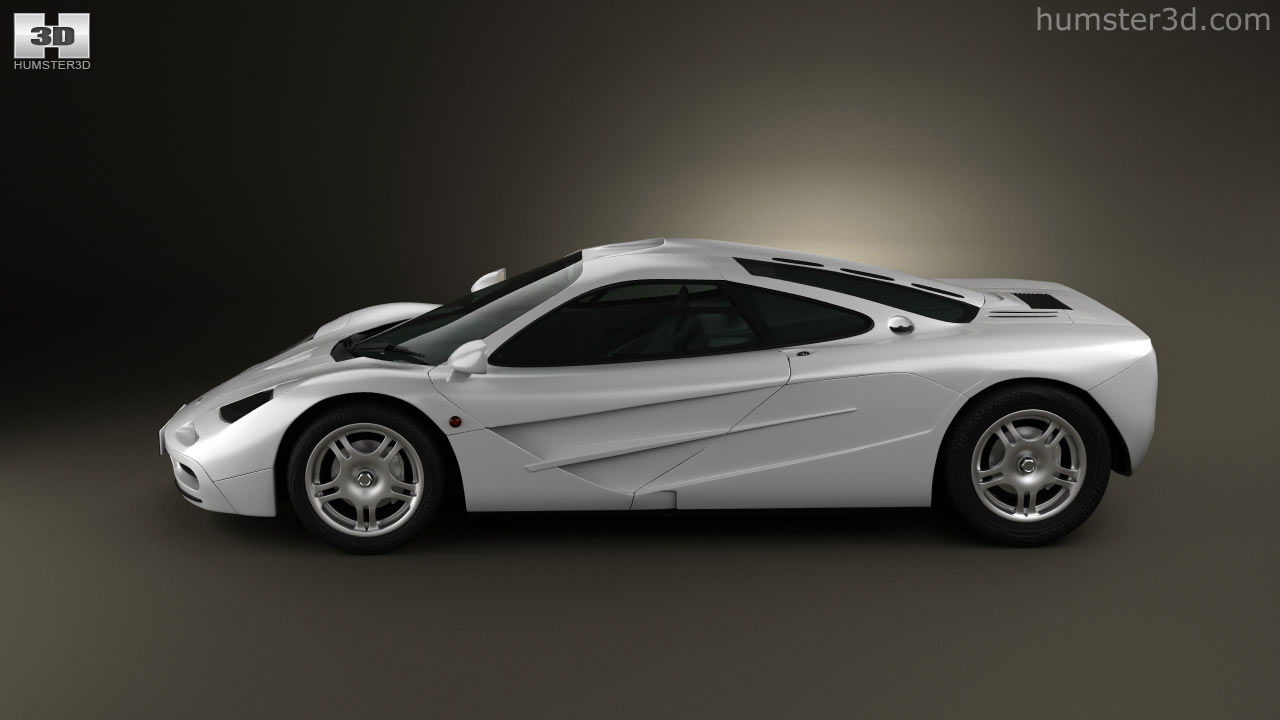360 view of McLaren F1 1998 3D model - 3DModels store
