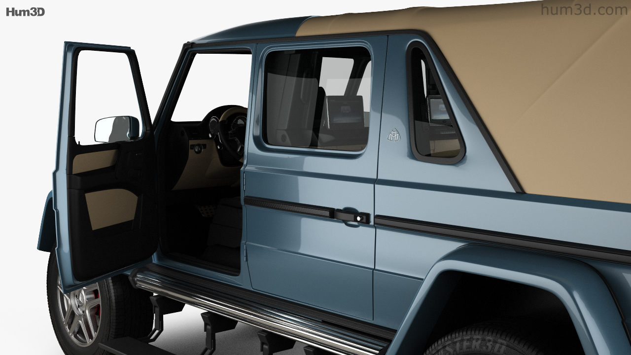 360 view of Mercedes-Benz G-class (W463) Maybach Landaulet with HQ ...
