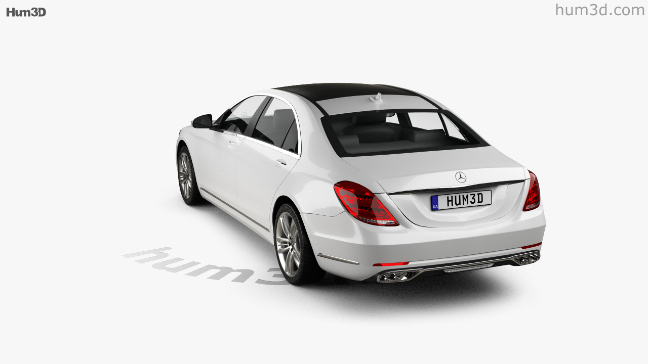 360 view of Mercedes-Benz S-class (V222) 2020 3D model - 3DModels store