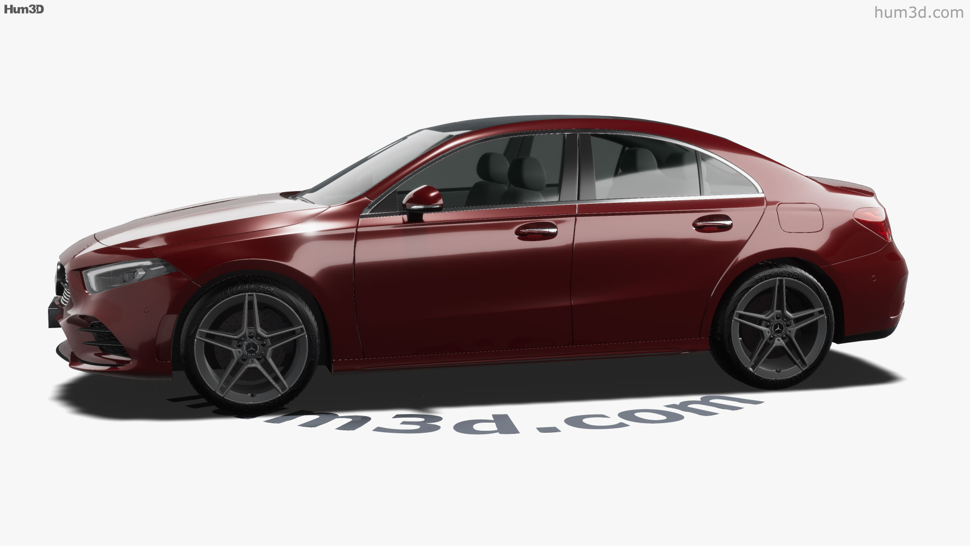 360 view of Mercedes-Benz A-class L Sport CN-spec sedan 2021 3D model ...